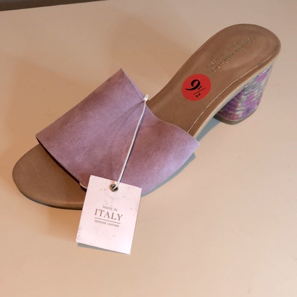 Sophia Milano | Shoes | Sophia Milano Fuchsia Slide Sandal | Poshmark